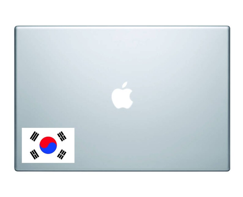 4" Korean Flag Vinyl Bumper Sticker Decal KDM Korea Car Hatchback ...