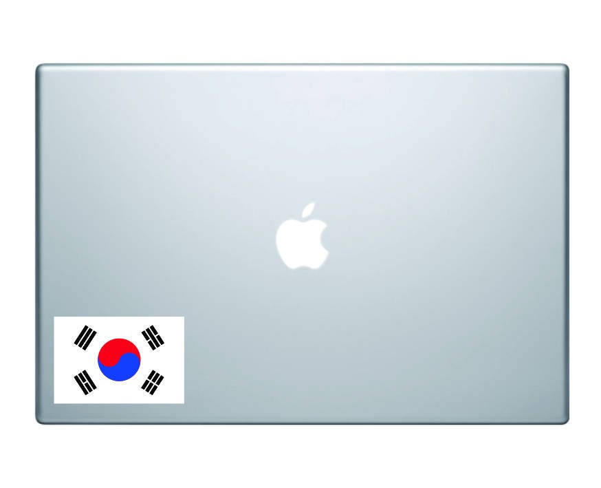 4" Korean Flag Vinyl Bumper Sticker Decal KDM Korea Car Hatchback ...