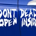 Don't Open Dead Inside Door Sticker Vinyl Decal Zombie Sticker for ...