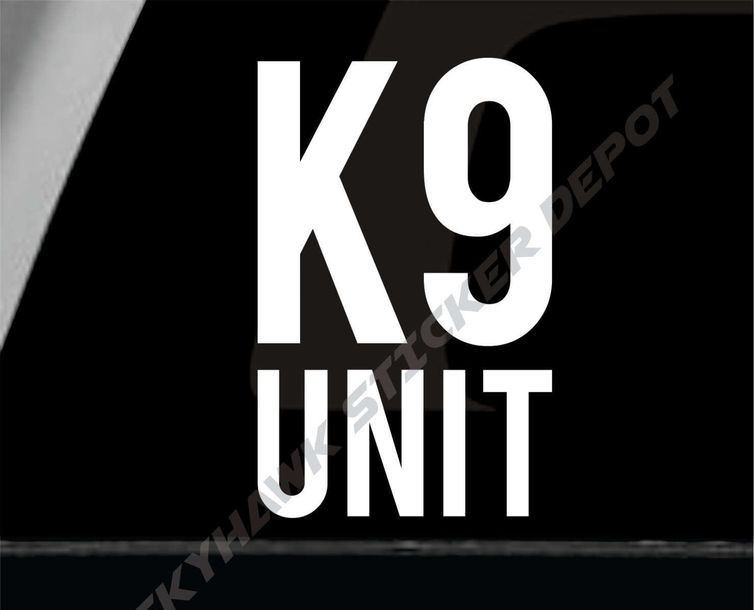 K9 Unit Dog Bumper Sticker Vinyl Decal Police Dog Law - Etsy