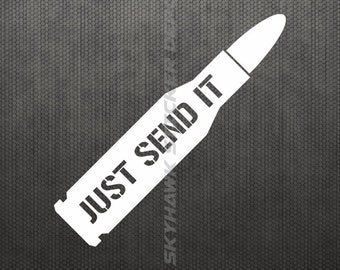 Just Send It Decal - Etsy