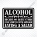 Alcohol Funny Bumper Sticker Vinyl Decal Beer Sticker Funny - Etsy