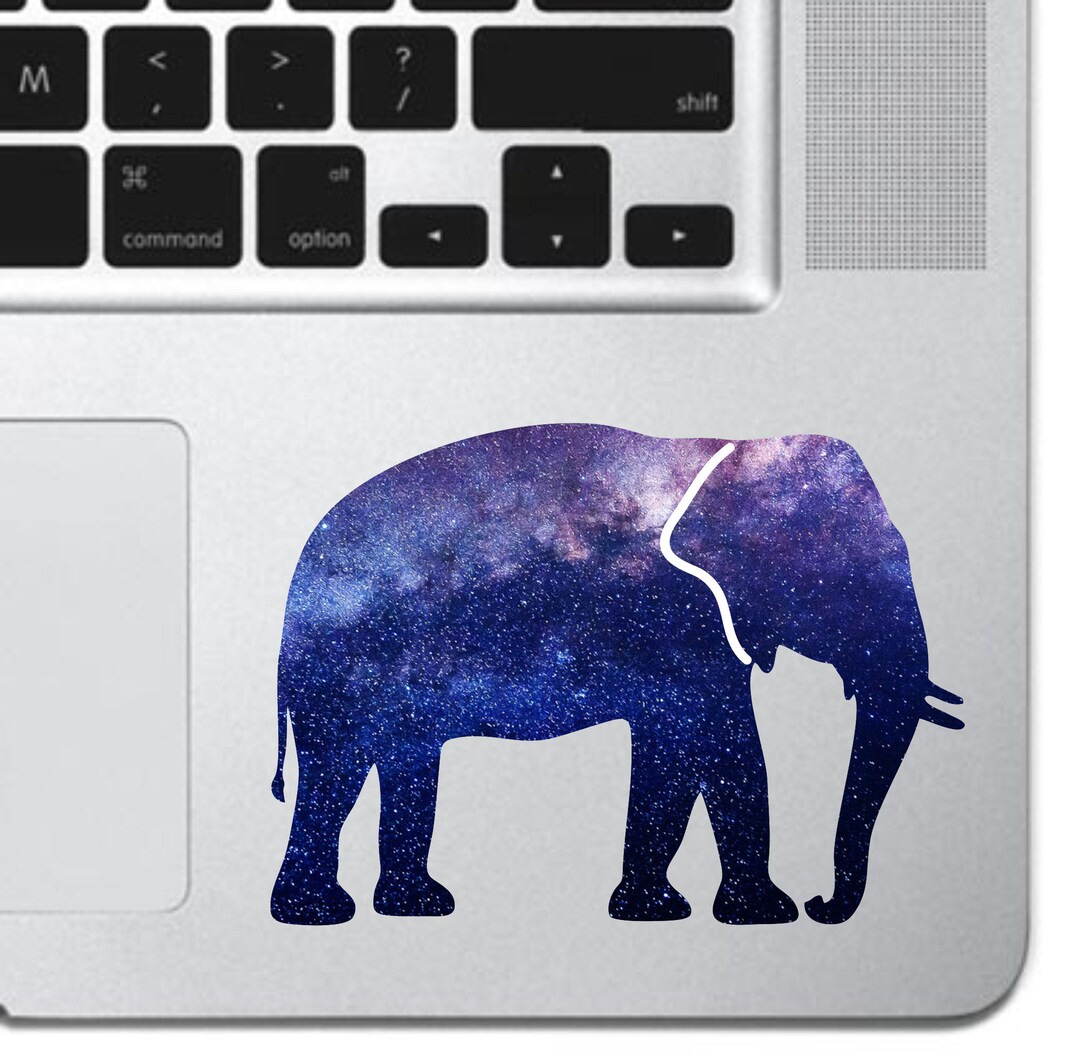 Cosmic Elephant Keyboard, Keypad Vinyl Decal Sticker Skin Track Bar ...