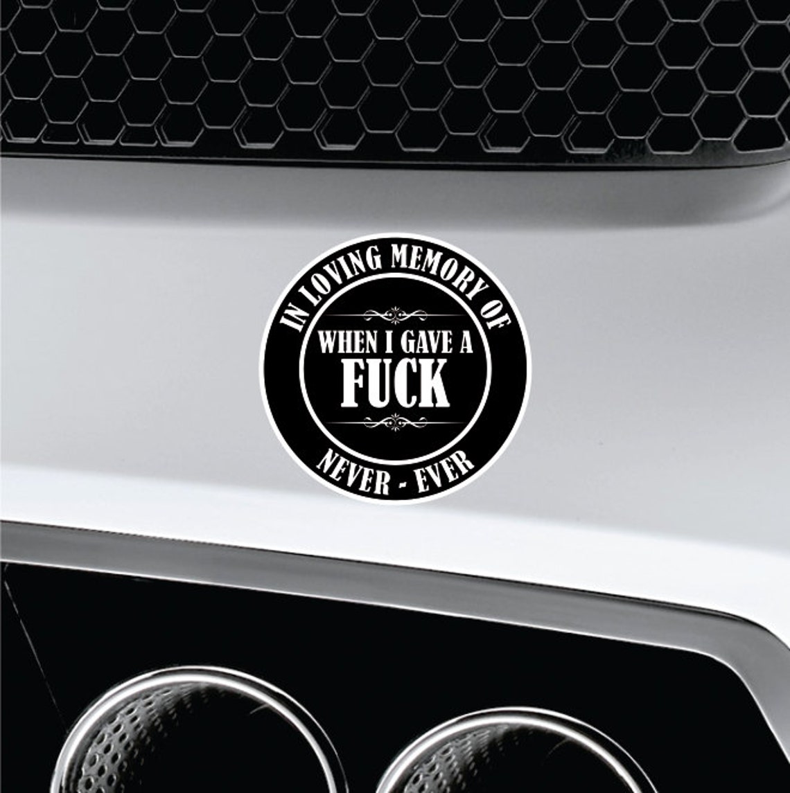 In Loving Memory Funny Memorial Sticker Vinyl Decal Car - Etsy