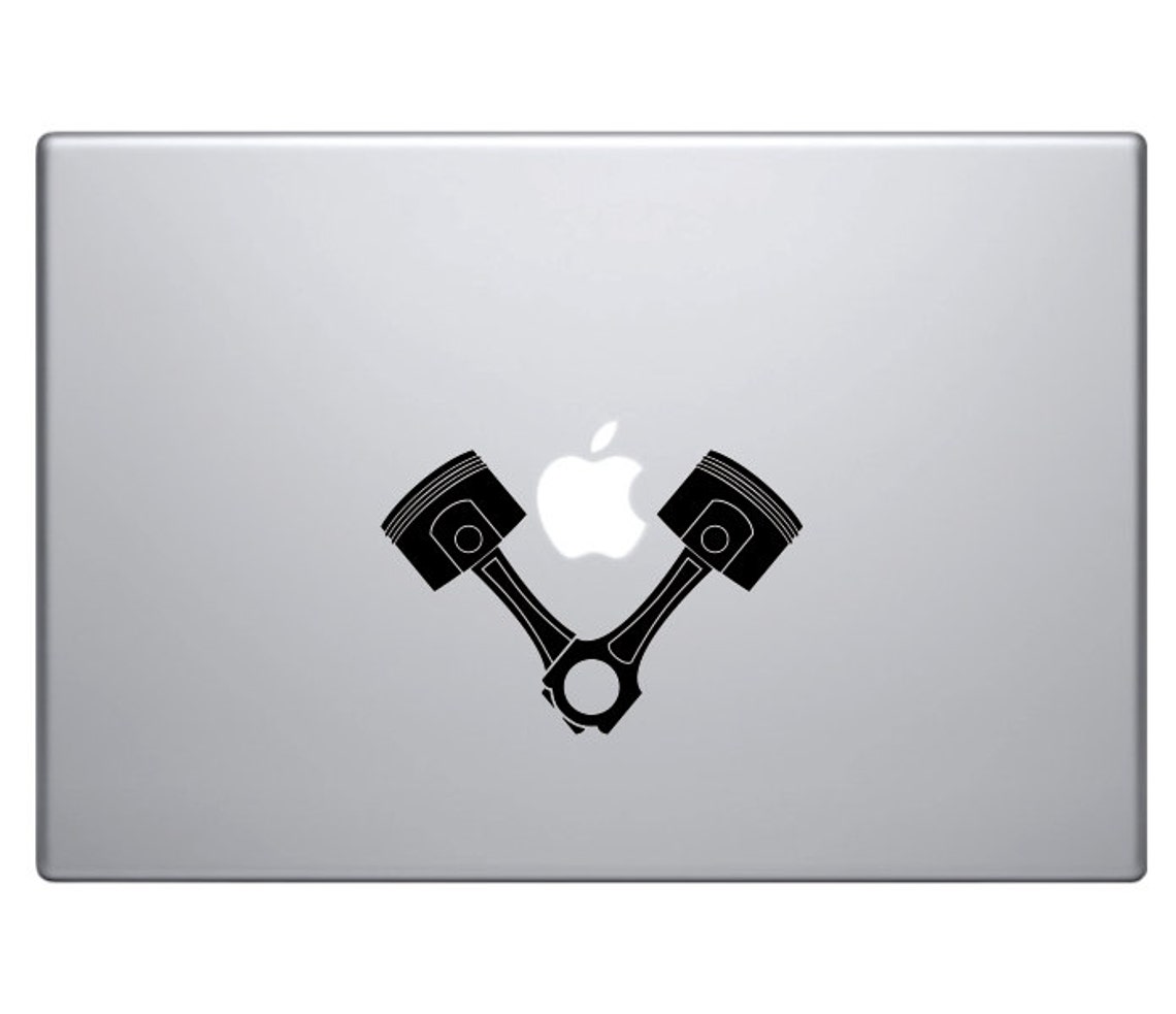 V8 Engine Pistons Vinyl Sticker Decal for Macbook Pro Air Skin - Etsy