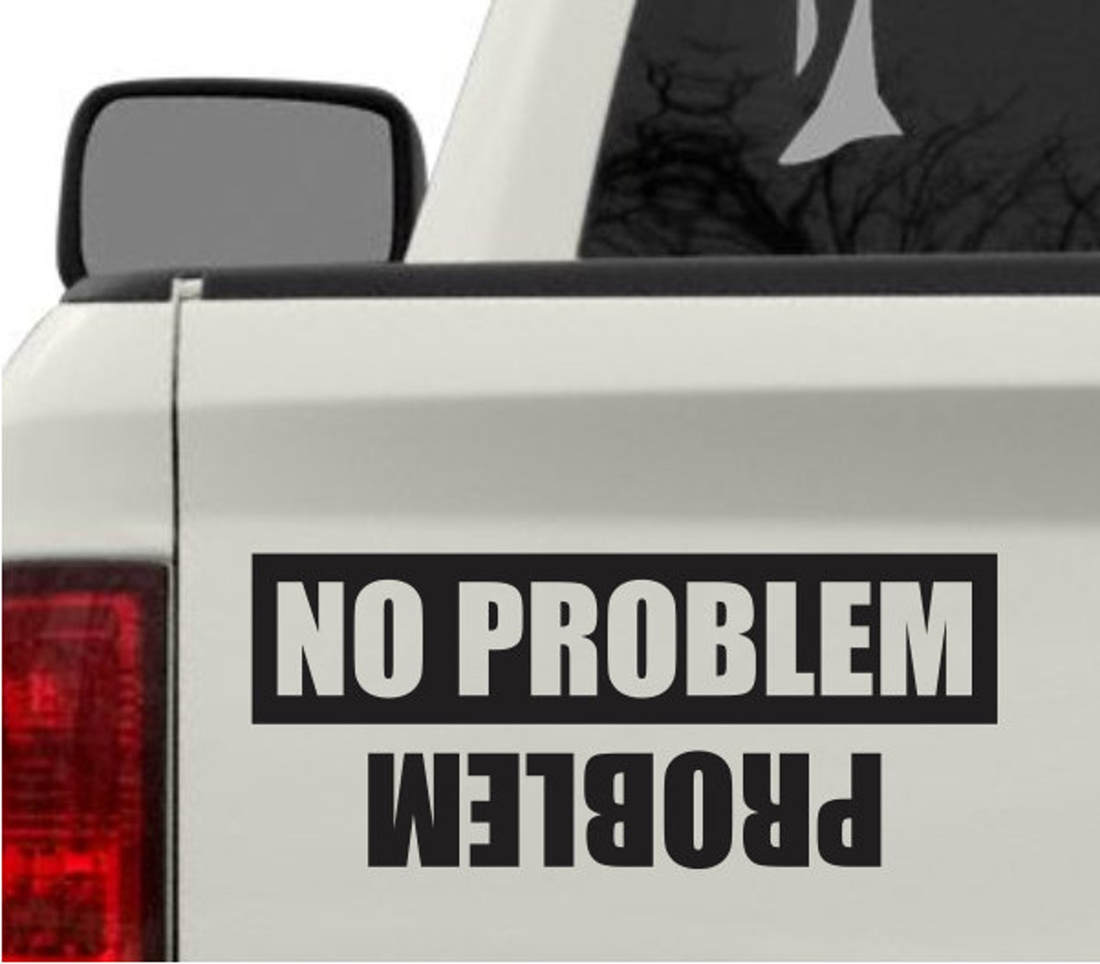 No Problem Problem Funny Bumper Sticker Vinyl Decal Joke - Etsy