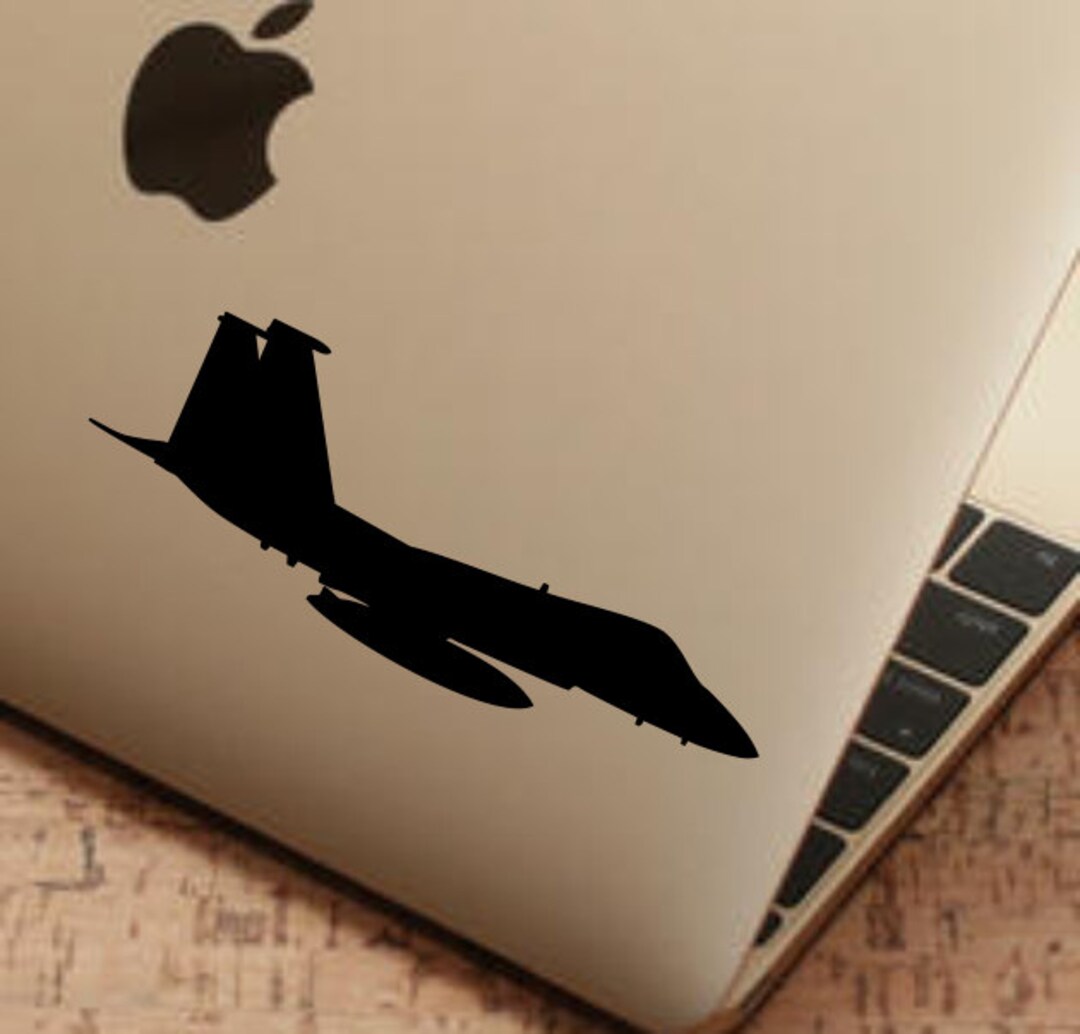 Fighter Jet Sticker Decal MacBook Pro Air 13" 15" 17" Laptop Decal F15 ...