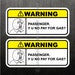 Passenger, Y U No Pay for Gas Funny Bumper Sticker Label Vinyl Decal ...