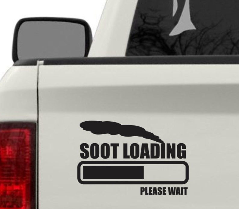 Soot Loading Funny Bumper Sticker Vinyl Coal Roller Decal - Etsy