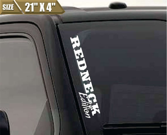 Redneck Window Decals