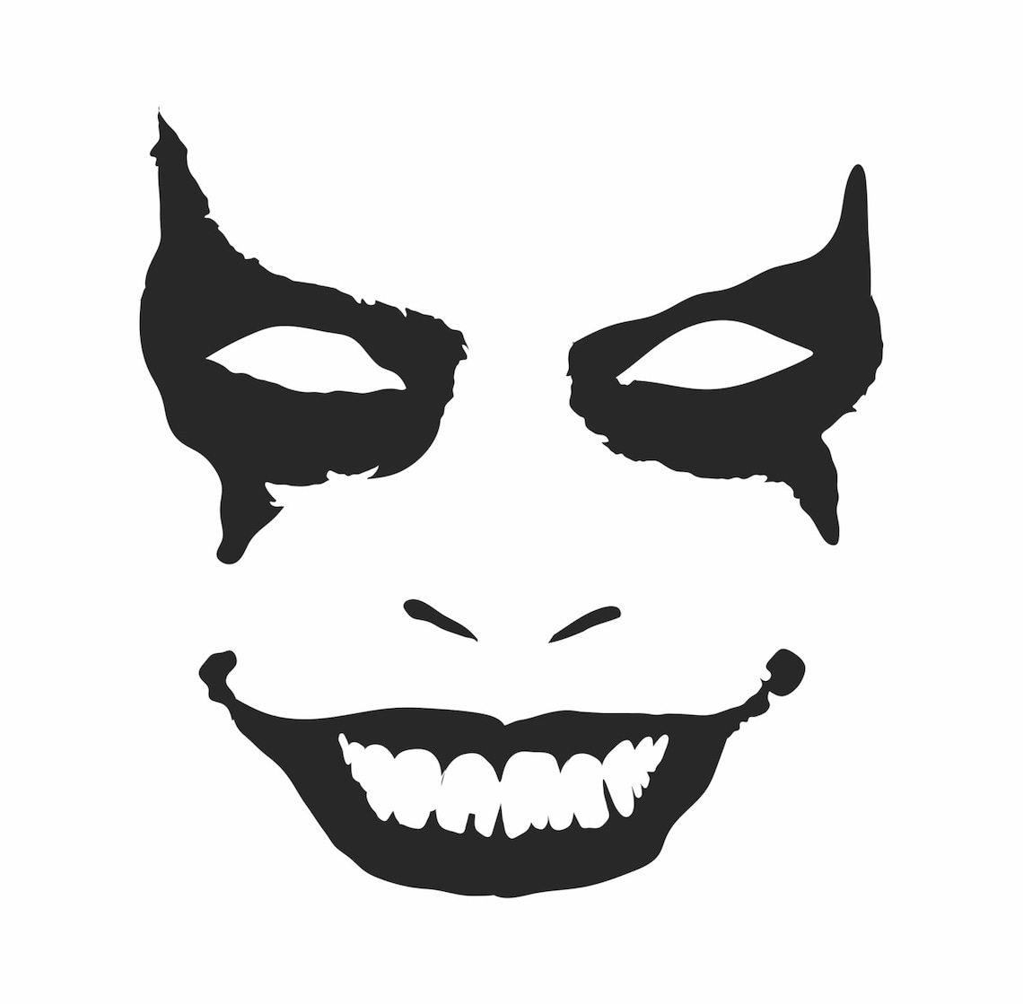 Joker Face Bumper Sticker Vinilo Calcomanía Macbook Pro Air - Etsy México