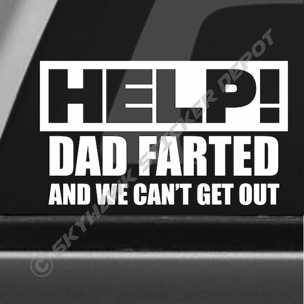 Funny Fart Stickers - Etsy