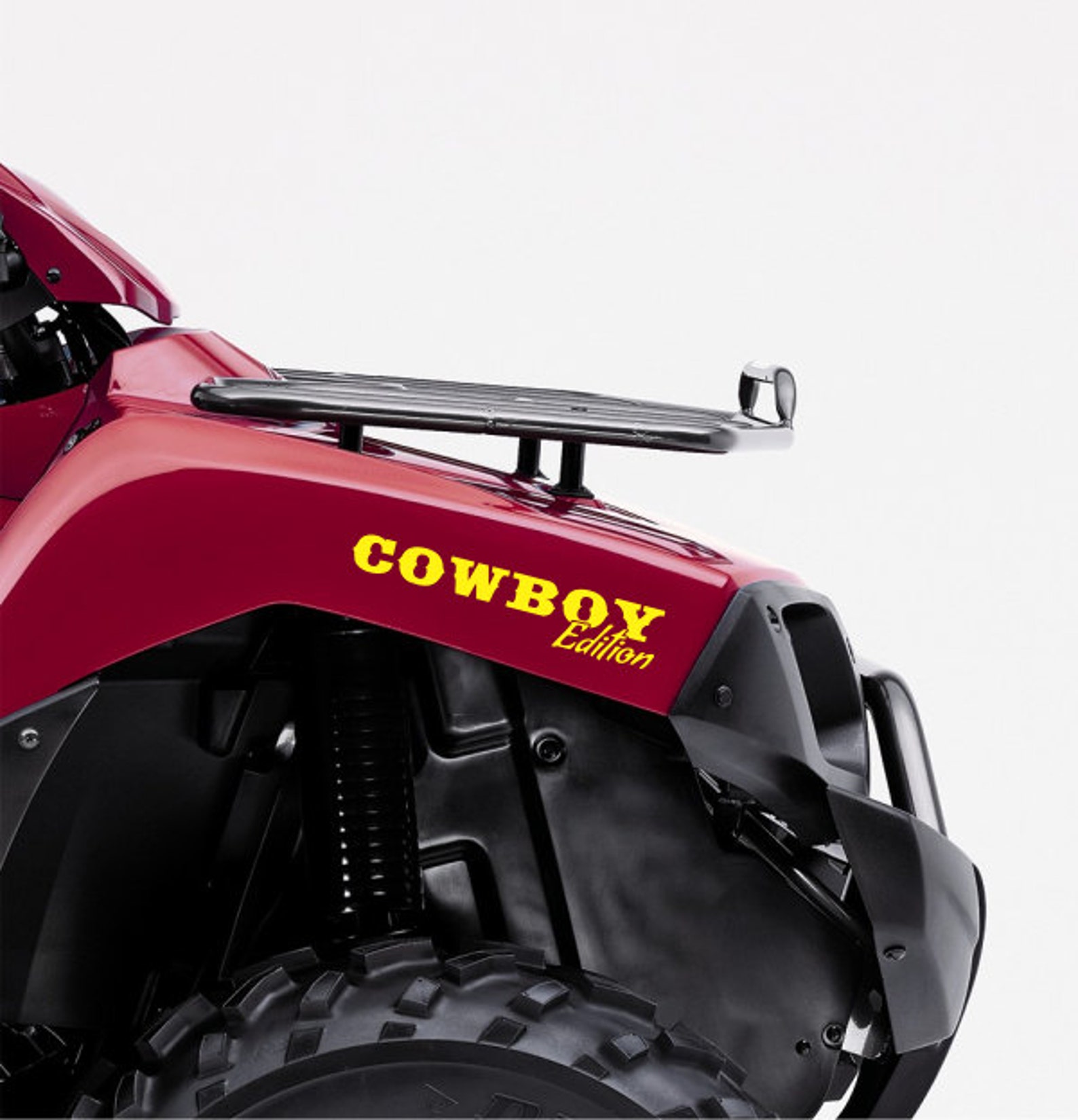 Cowboy Edition Bumper Sticker Vinyl Decal Cowboy Sticker Truck - Etsy