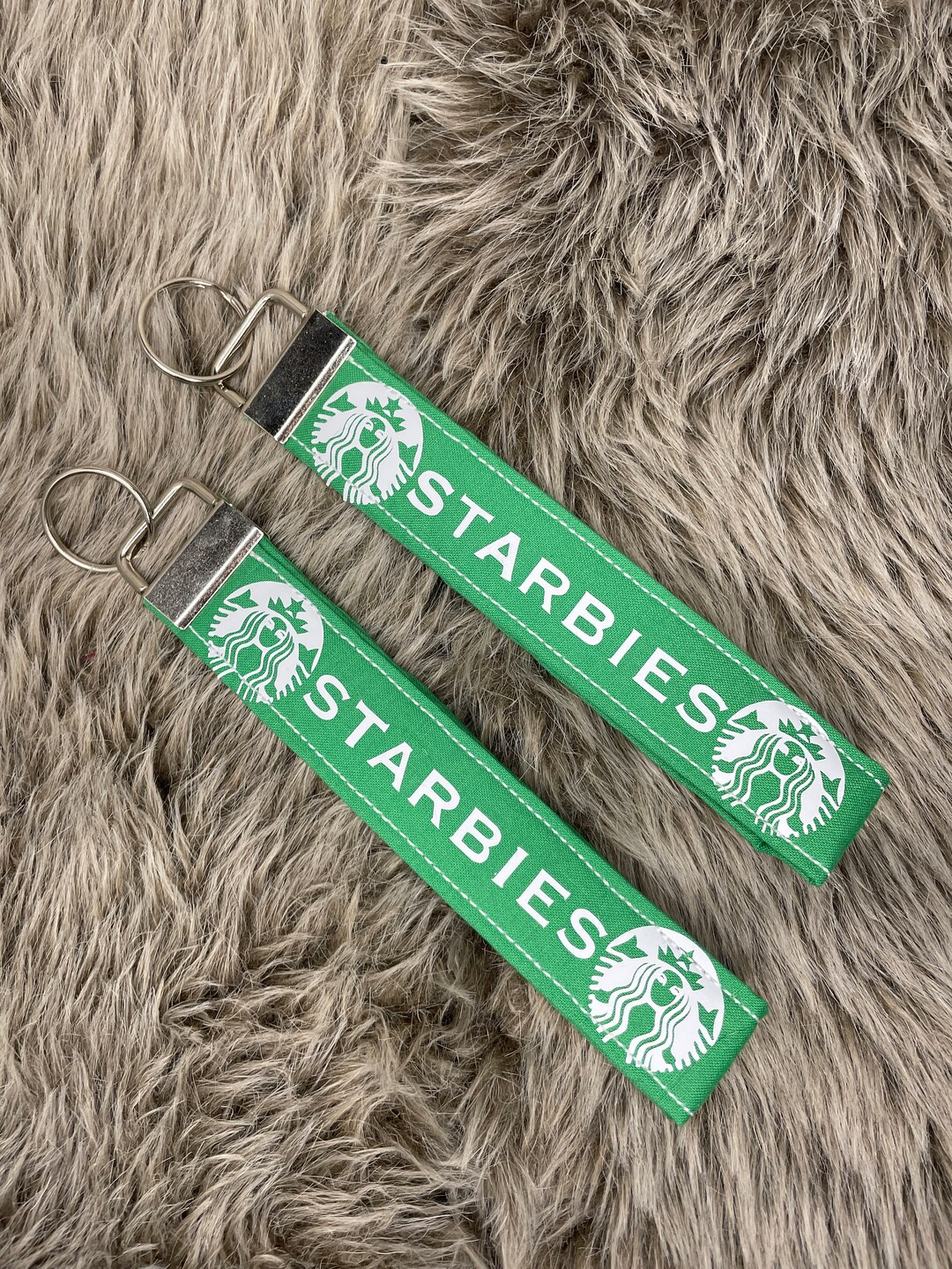 Starbucks Coffee starbies Inspired Keychain Wrist Lanyard - Etsy