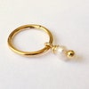 Gold Rainbow Clicker 1.2mm (16ga) Suitable for Septum, Daith, Rook, Conch, Helix, Cartilage 16g ...