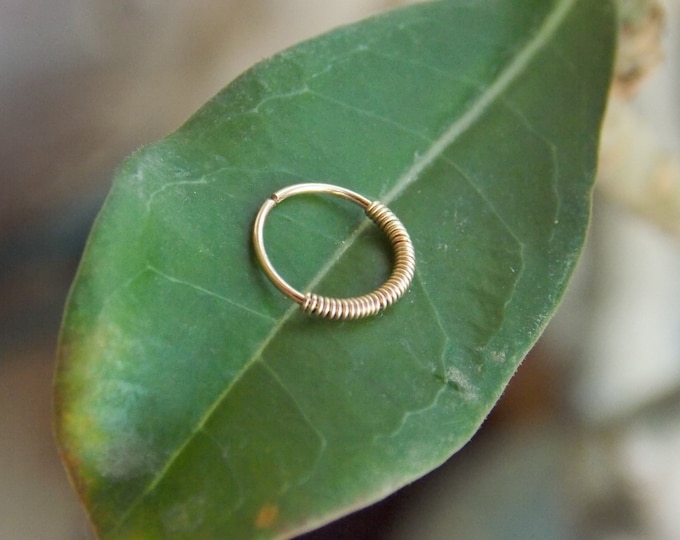 Boho Nose Ring Gypsy Nose Ring Hippie Nose Ring Wire | Etsy