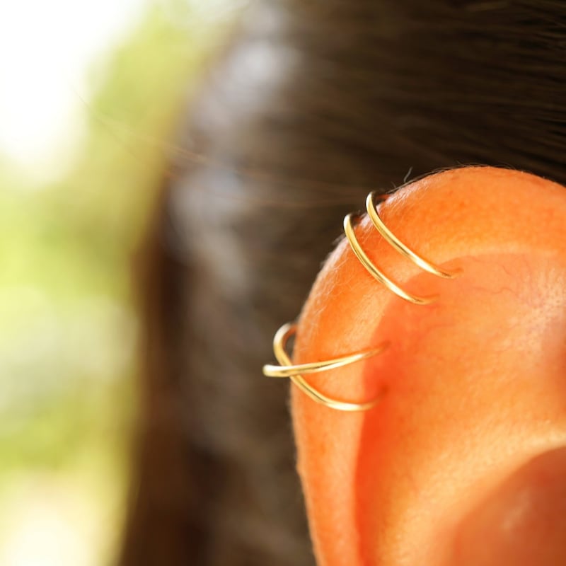 Fake Ear Piercings - Etsy