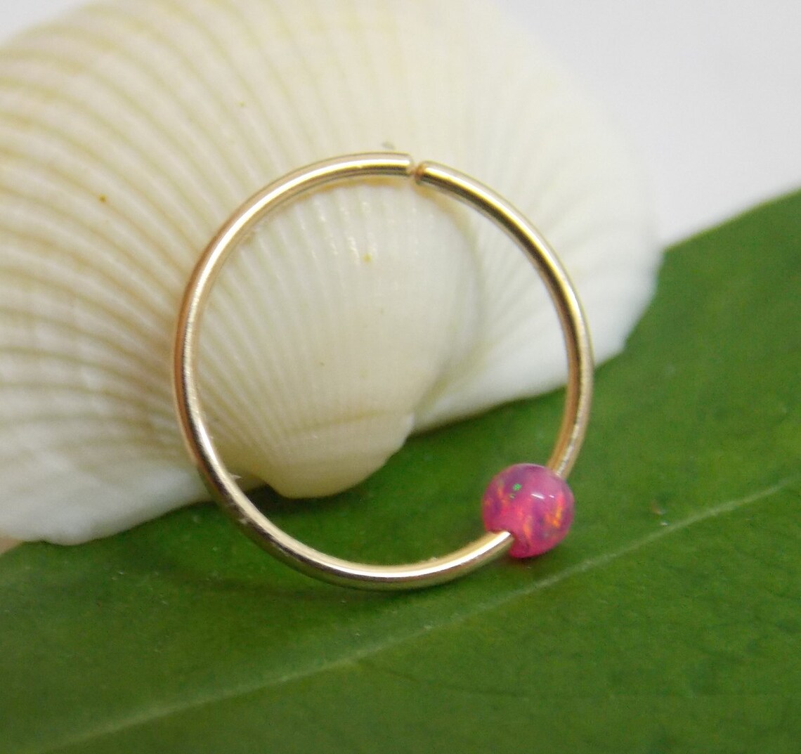 Thin Helix Earring Cartilage Earring Tragus Piercing - Etsy