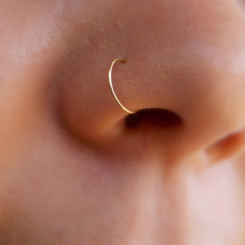 Fake Nose Ring - Etsy