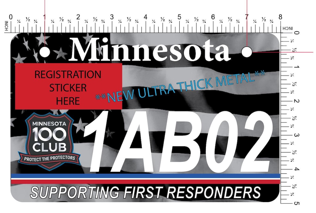 MN 100 Club ATV License Plate A.T.V./UTV **free Shipping****first ...
