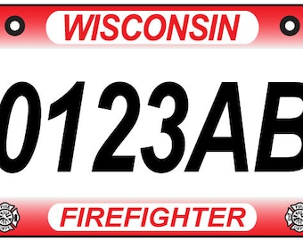 Custom ATV License Plate FREE SHIPPING wisconsin | Etsy