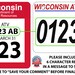 Custom ATV License Plate ****FREE SHIPPING**** **wisconsin Department ...
