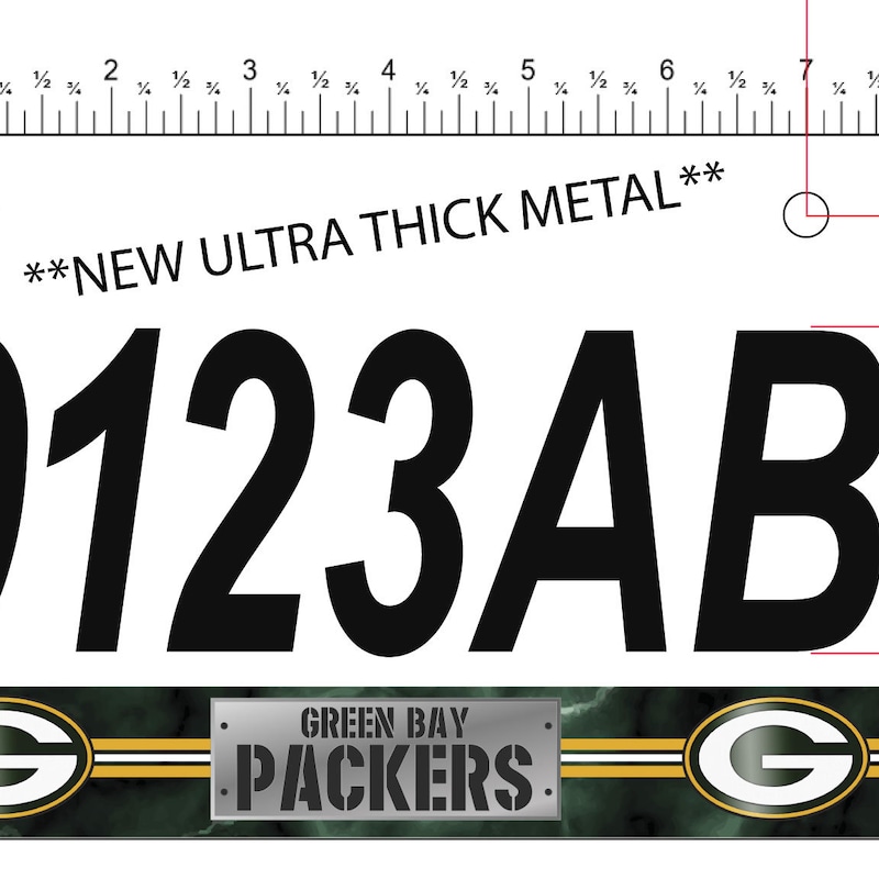 Green Bay Packer Plates - Etsy