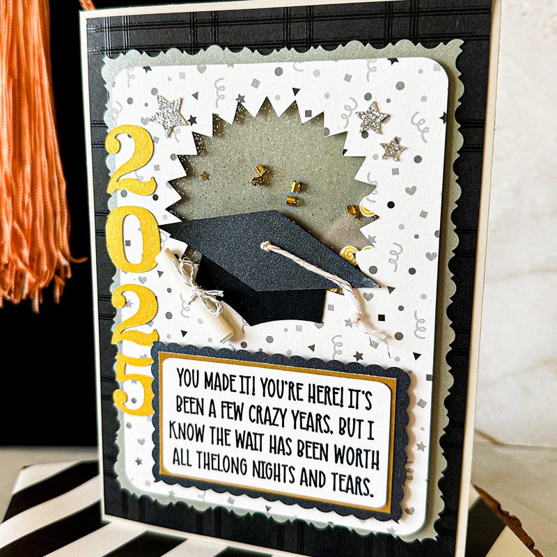 Shaker Cards Handmade - Etsy