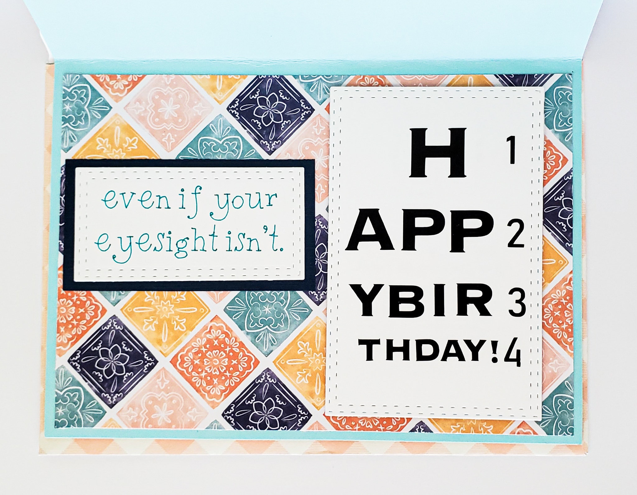 Glasses Birthday Card, Eye Glasses Birthday Card, Funny Glasses ...