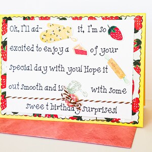 Baking Birthday Card, Kitchen Birthday Card, Cooking Birthday Card ...