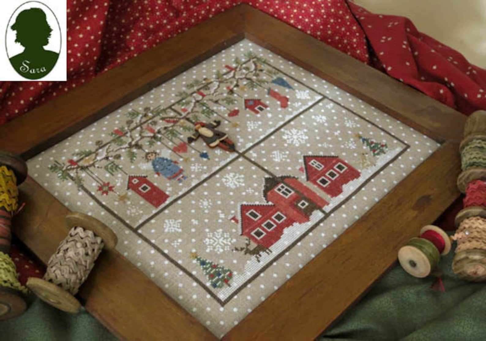 Christmas Window Pdf - Etsy