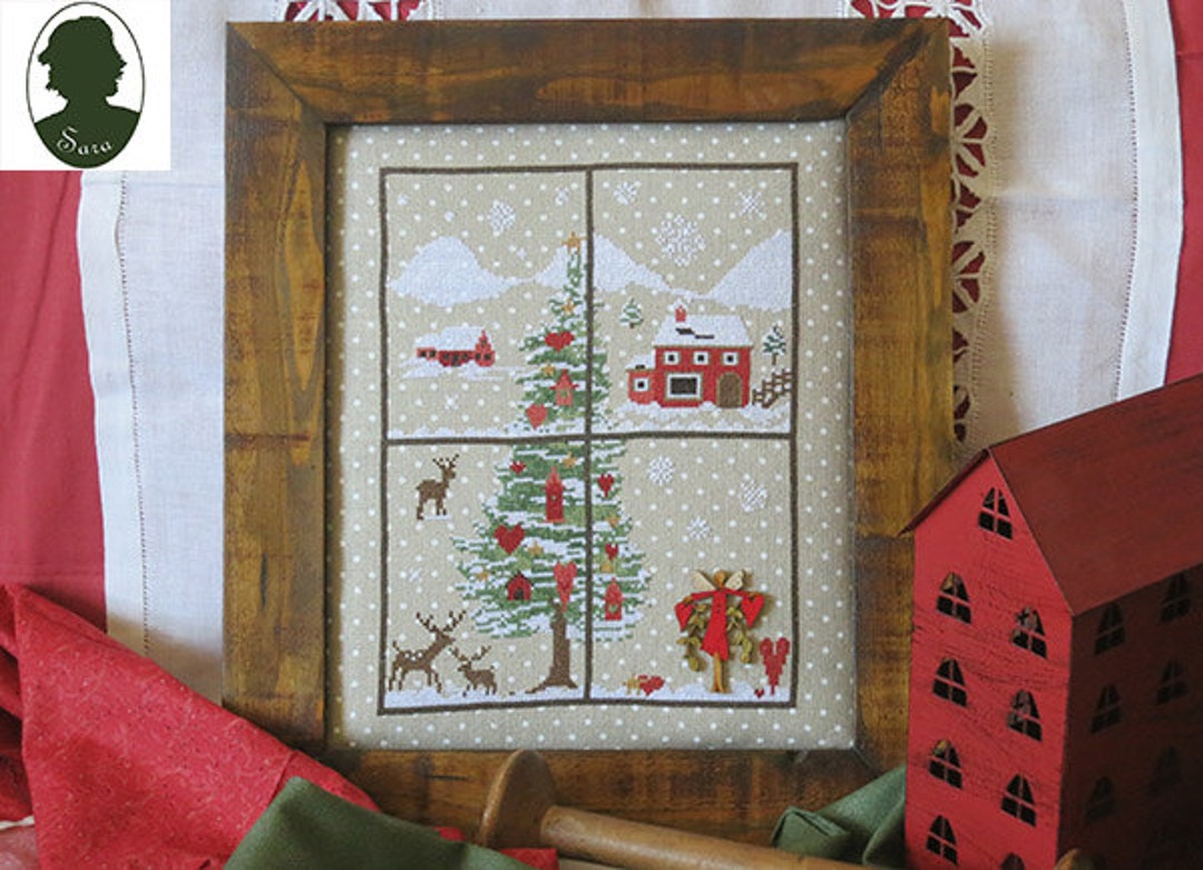 Christmas Window 4 Pdf - Etsy