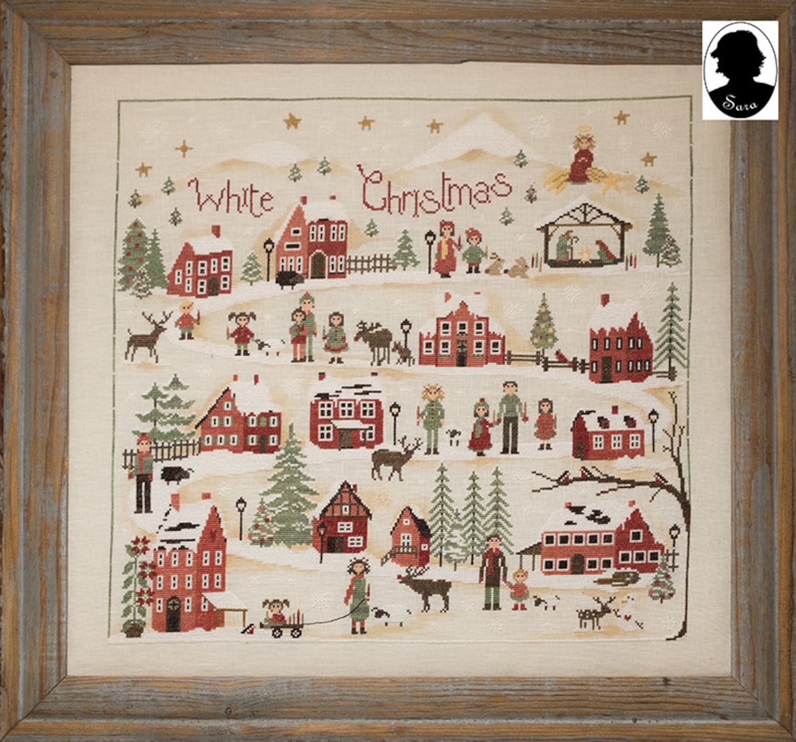 White Christmas Pdf - Etsy
