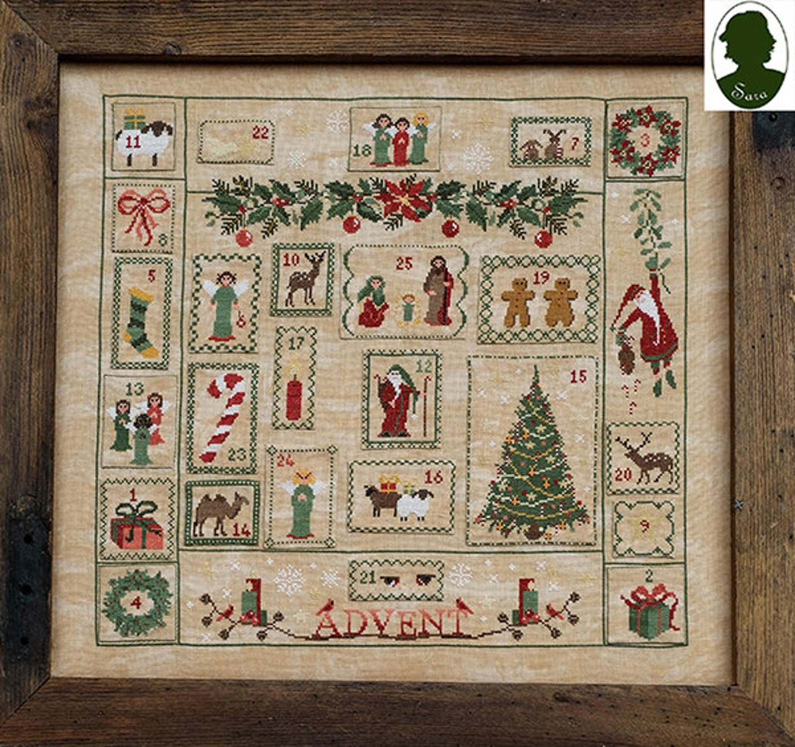 Advent Sampler Pdf - Etsy