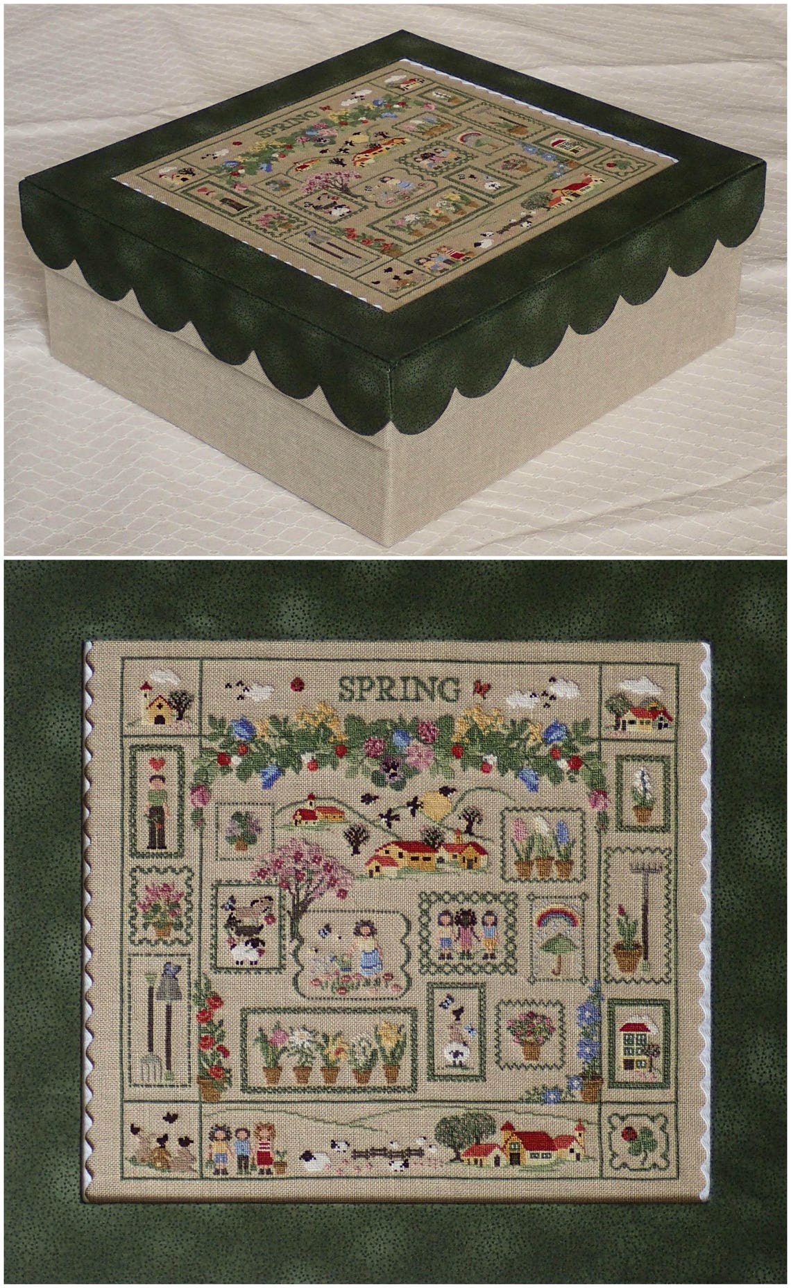 Spring Sampler Pdf - Etsy