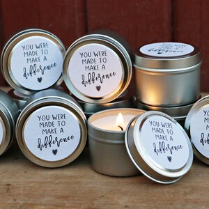 Corporate Gifts - Volunteer Gifts - Bulk Essential Oil Candle - Staff ...