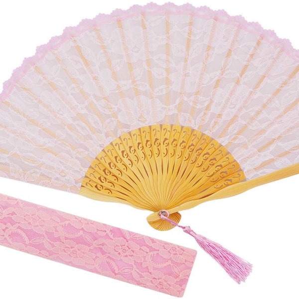 Lace Hand Fan - Etsy