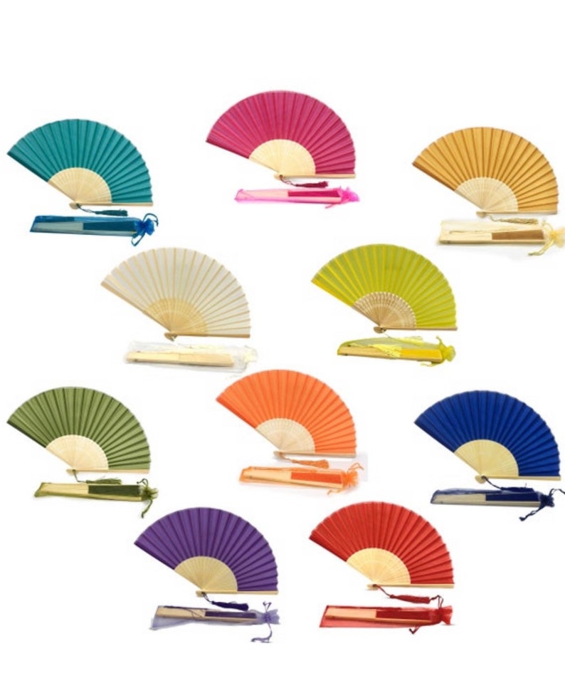 Personalized Engraved Hand Fans: Bulk Wedding Favors, Custom Text - Etsy