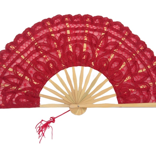 Lace Fan - Etsy