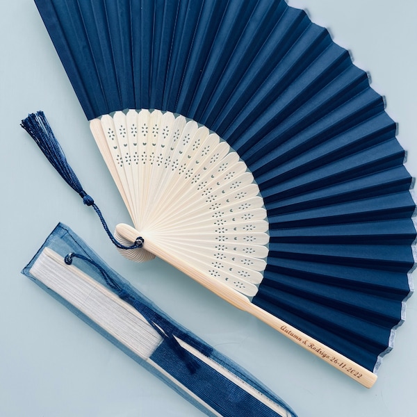 Personalized Hand Fans - Etsy