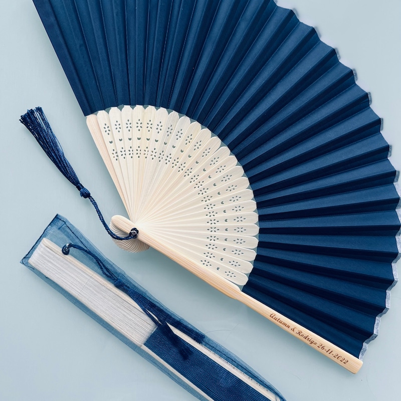 Personalized Hand Fans - Etsy