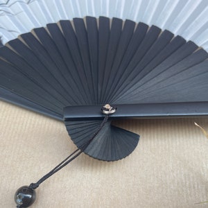 Lotus Flower Folding Hand Fan With Pouch & Gift Box - Etsy