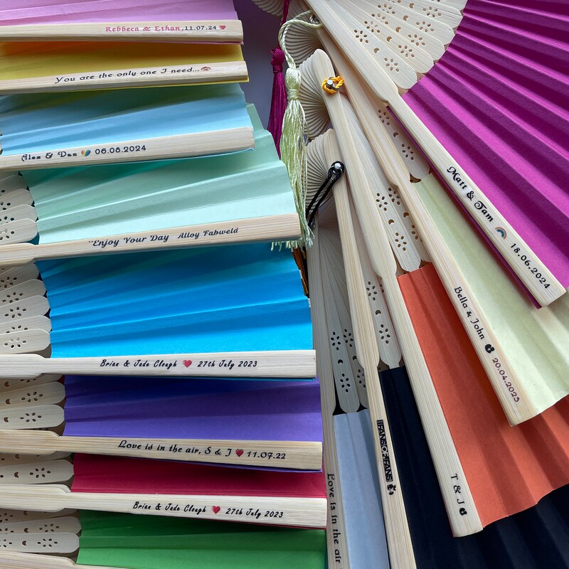 Paper Hand Fan - Etsy