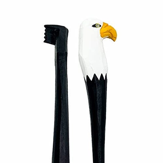 Wooden Back Scratcher Hand Crafted Eagle for Men Women Animal | Etsy