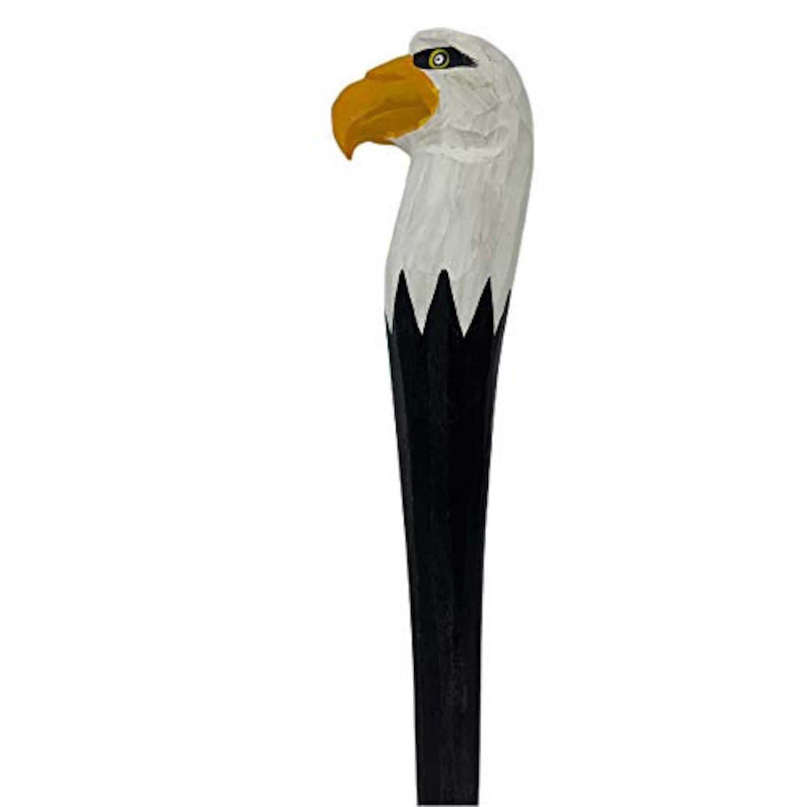 Wooden Back Scratcher Hand Crafted Eagle for Men Women Animal Bird Gift ...