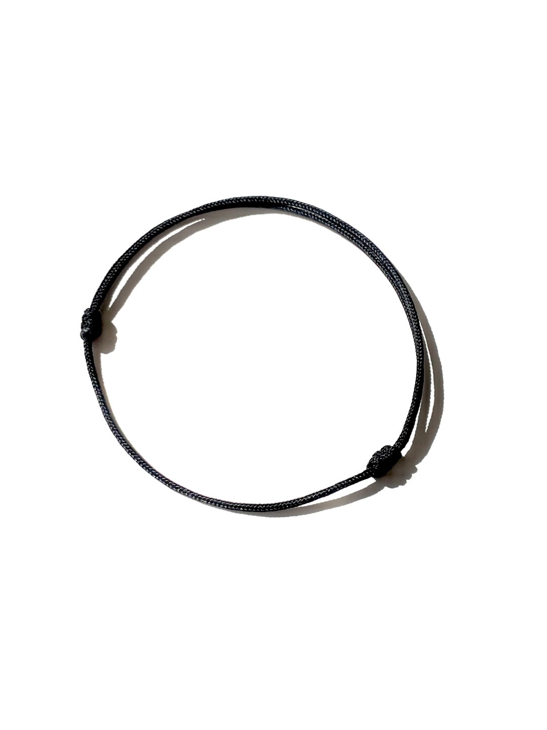 Black String Protection Bracelet Friendship Gift for Men Surfer ...