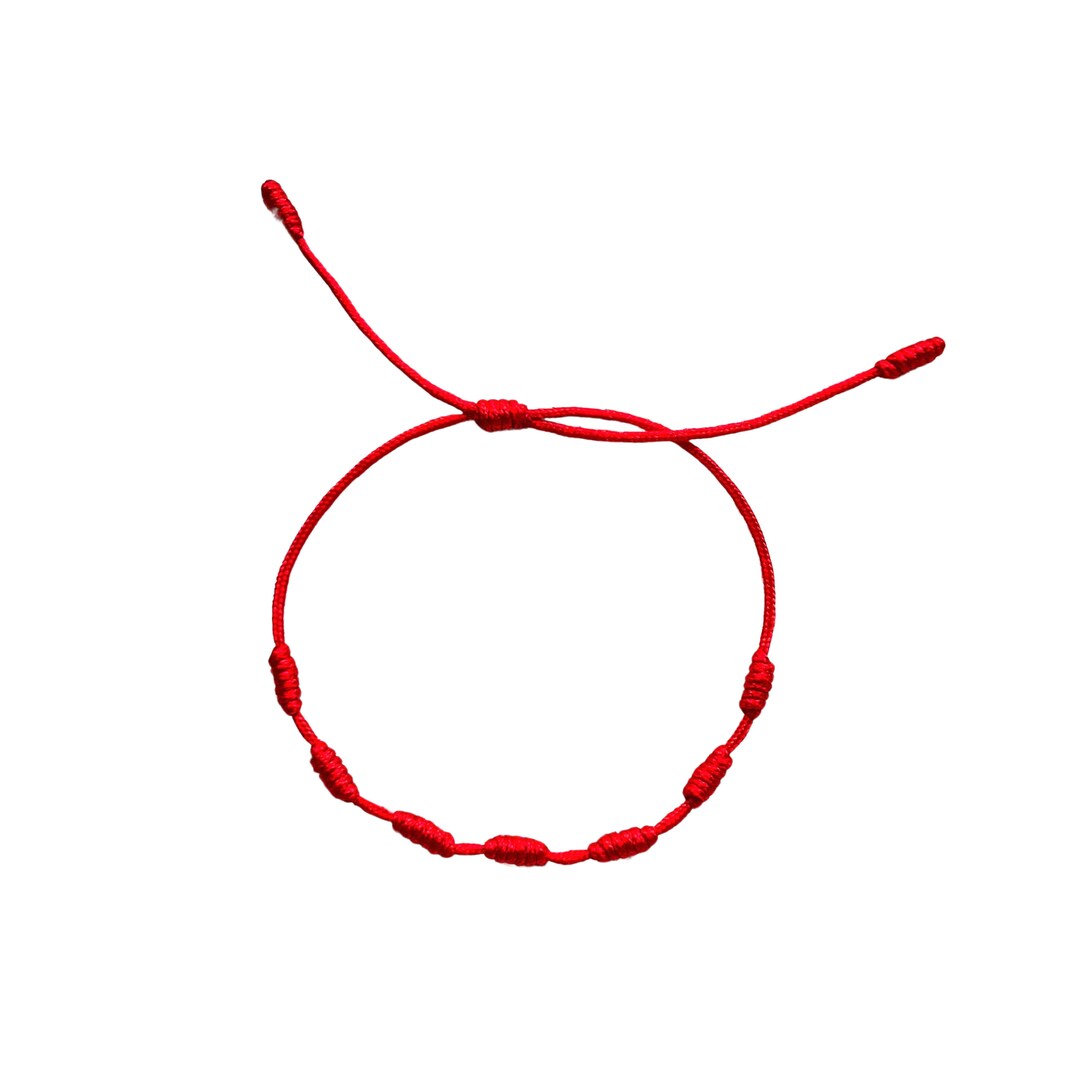 Real 7 Knots Bracelet, Pulsera De 7 Nudos Para Hombres Y Mujeres - Etsy