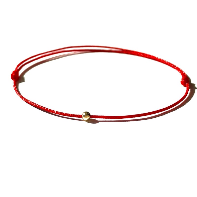 Gold String Cord Bracelet - Etsy