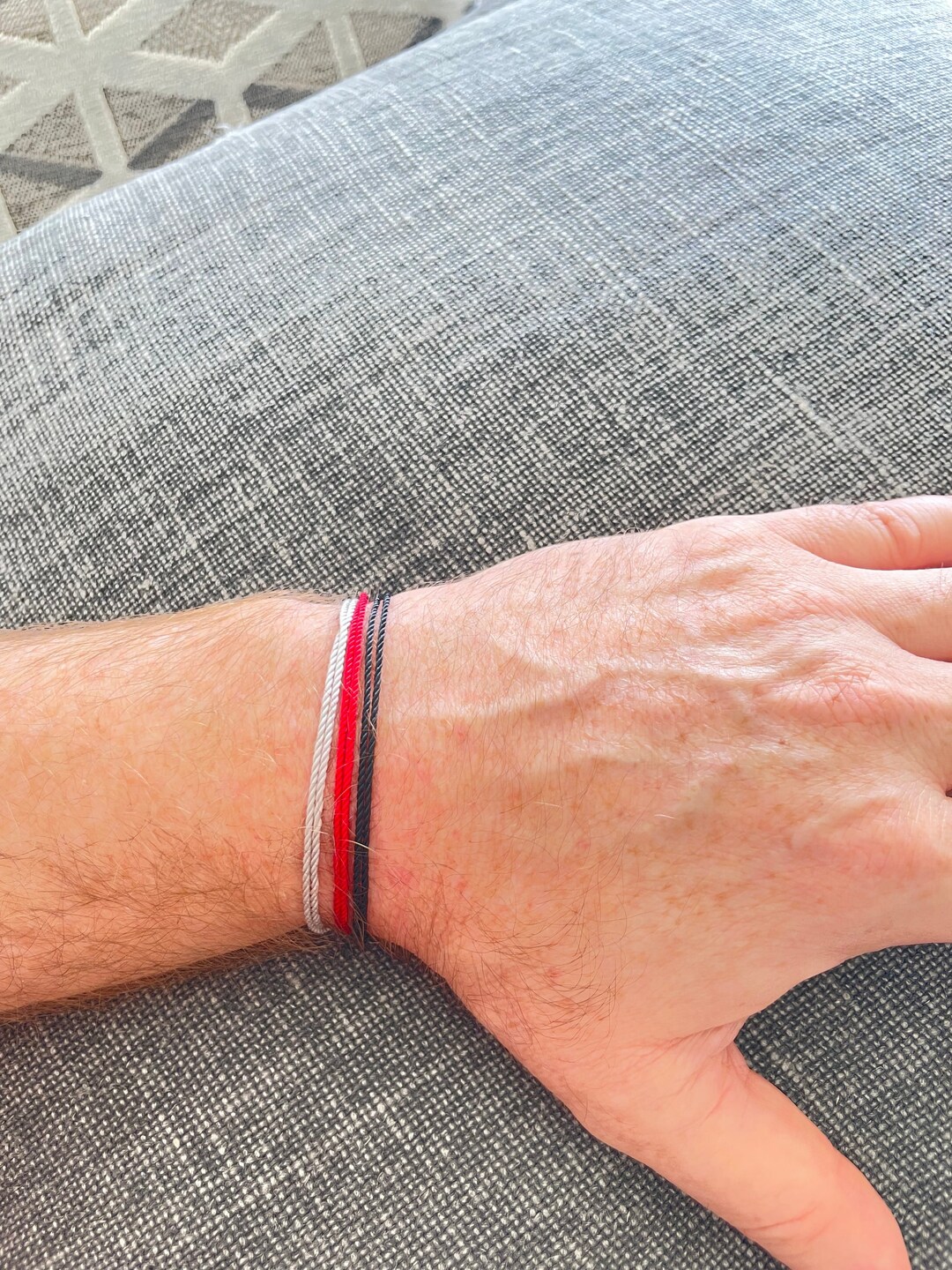 FREE SHIPPING Waterproof Adjustable Vegan String Bracelet, Men's Women ...