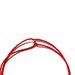 Red Nylon Cord Bracelet Infinity String With Gold Bead Simple Bracelet ...